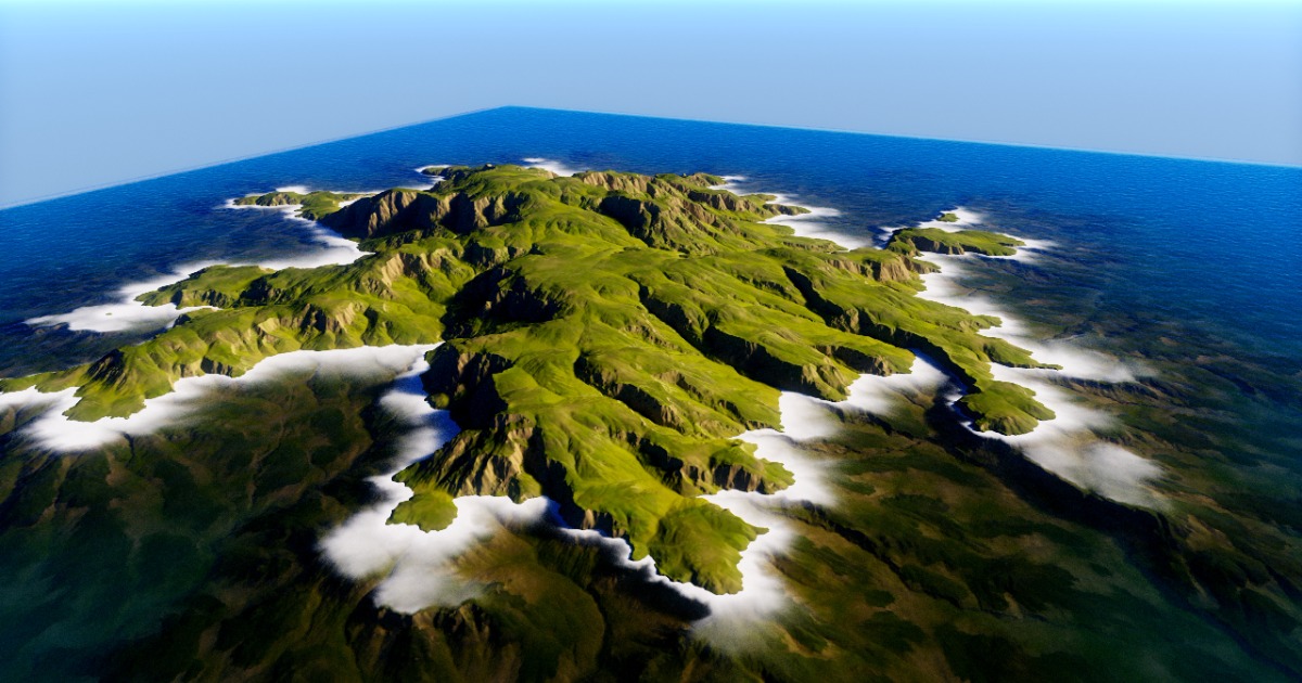 Heightmaps- IslandHeightmaps | 3D Landscapes | Unity Asset Store