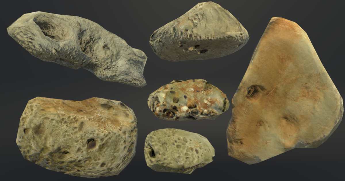 Sea Beach Rocks | 3D Exterior | Unity Asset Store