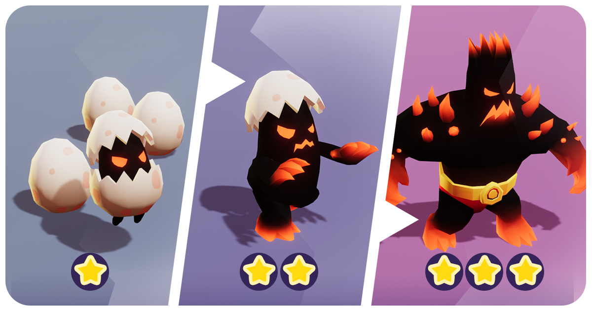 Egg Shade Shadow Evolution Pack Cute series | 3D Creatures | Unity ...