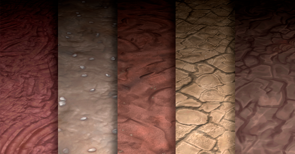 Texture Set Vol.14 Hand Painted Ground | 2D Floors | Unity Asset Store