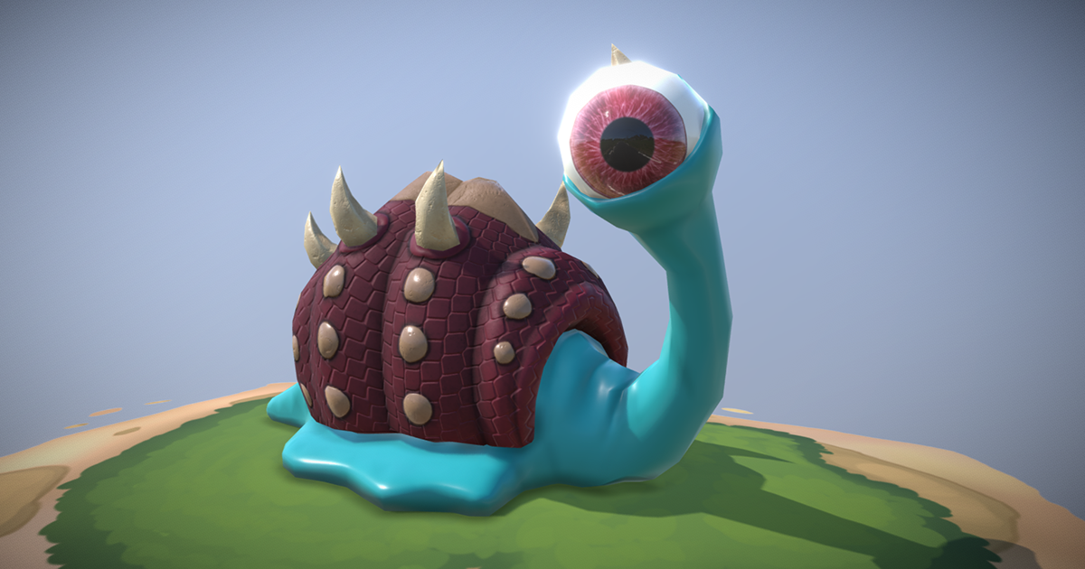 Snail virus bacteria or aliens | 3D Characters | Unity Asset Store
