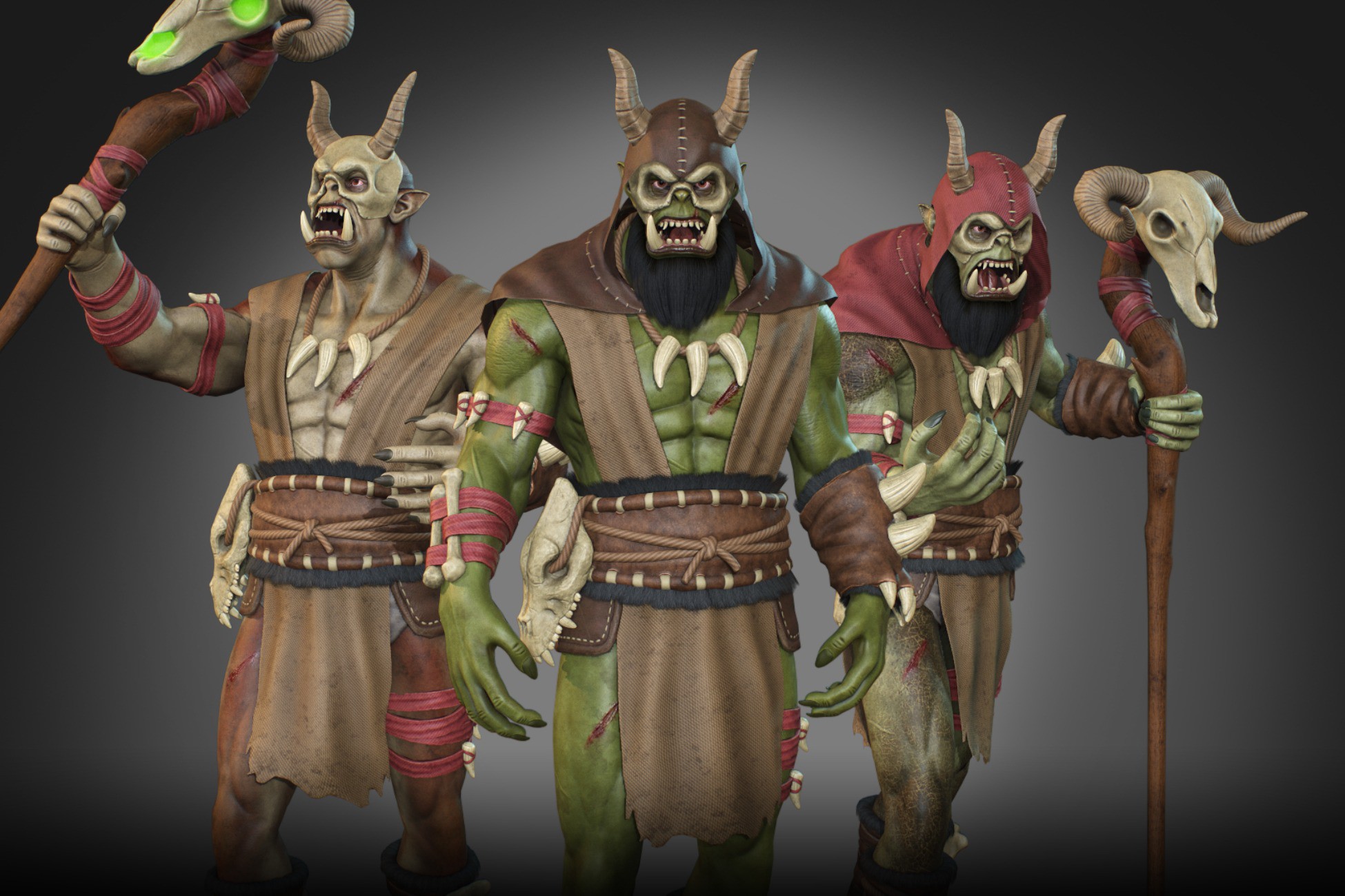 Orc_Shaman_07 | Characters | Unity Asset Store