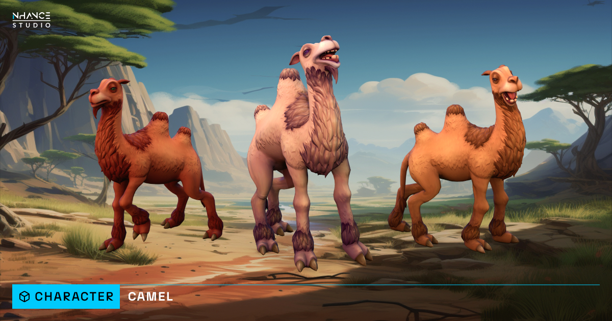 Stylized Camel | 3D Animals | Unity Asset Store