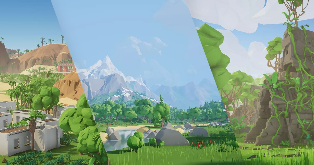 POLY - Bundle | 3D Environments | Unity Asset Store