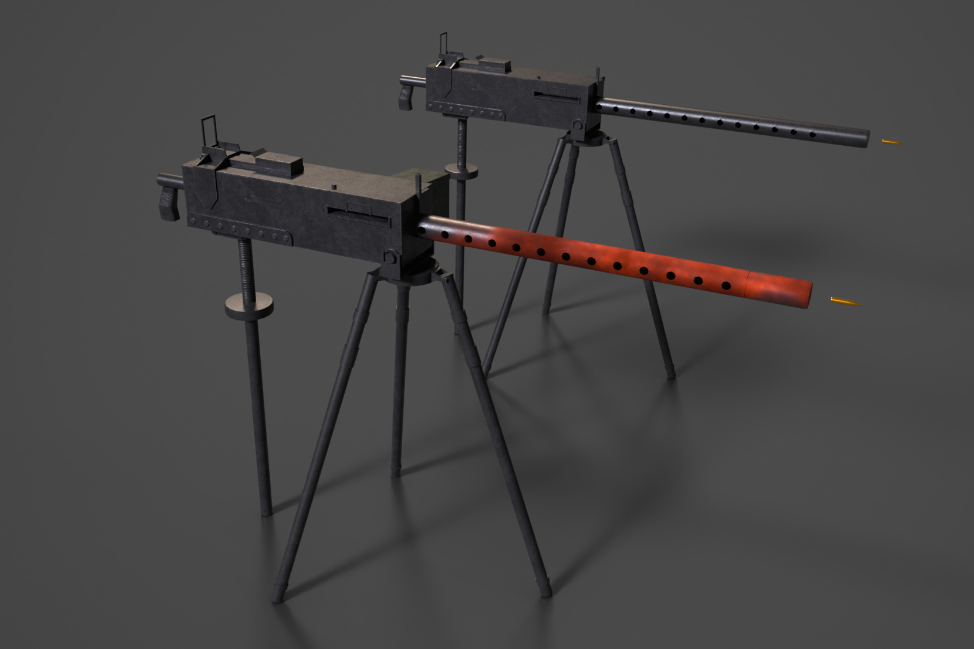 Machine Gun (PBR-HQ) | 3D Weapons | Unity Asset Store