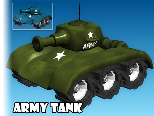 Tank | 3D Land | Unity Asset Store