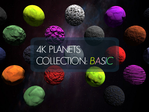 4K Planets Collection: Basic | 3D Sci-Fi | Unity Asset Store