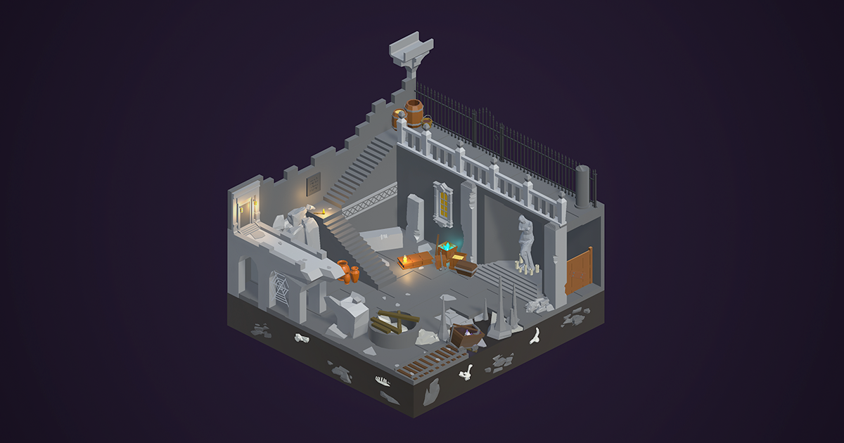 Low Poly Dungeon Pack - Polyworks | 3D Dungeons | Unity Asset Store