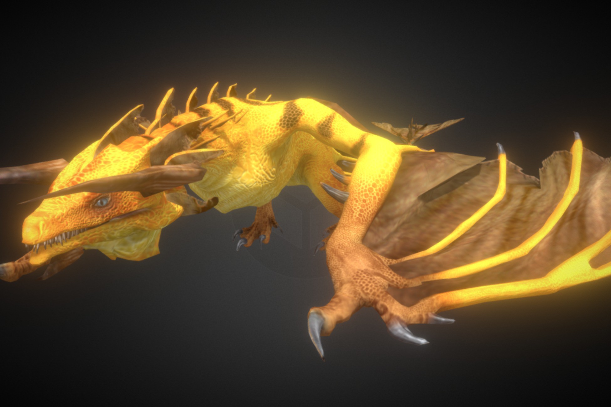 Great Wyvern Thunder v1 | 3D Creatures | Unity Asset Store