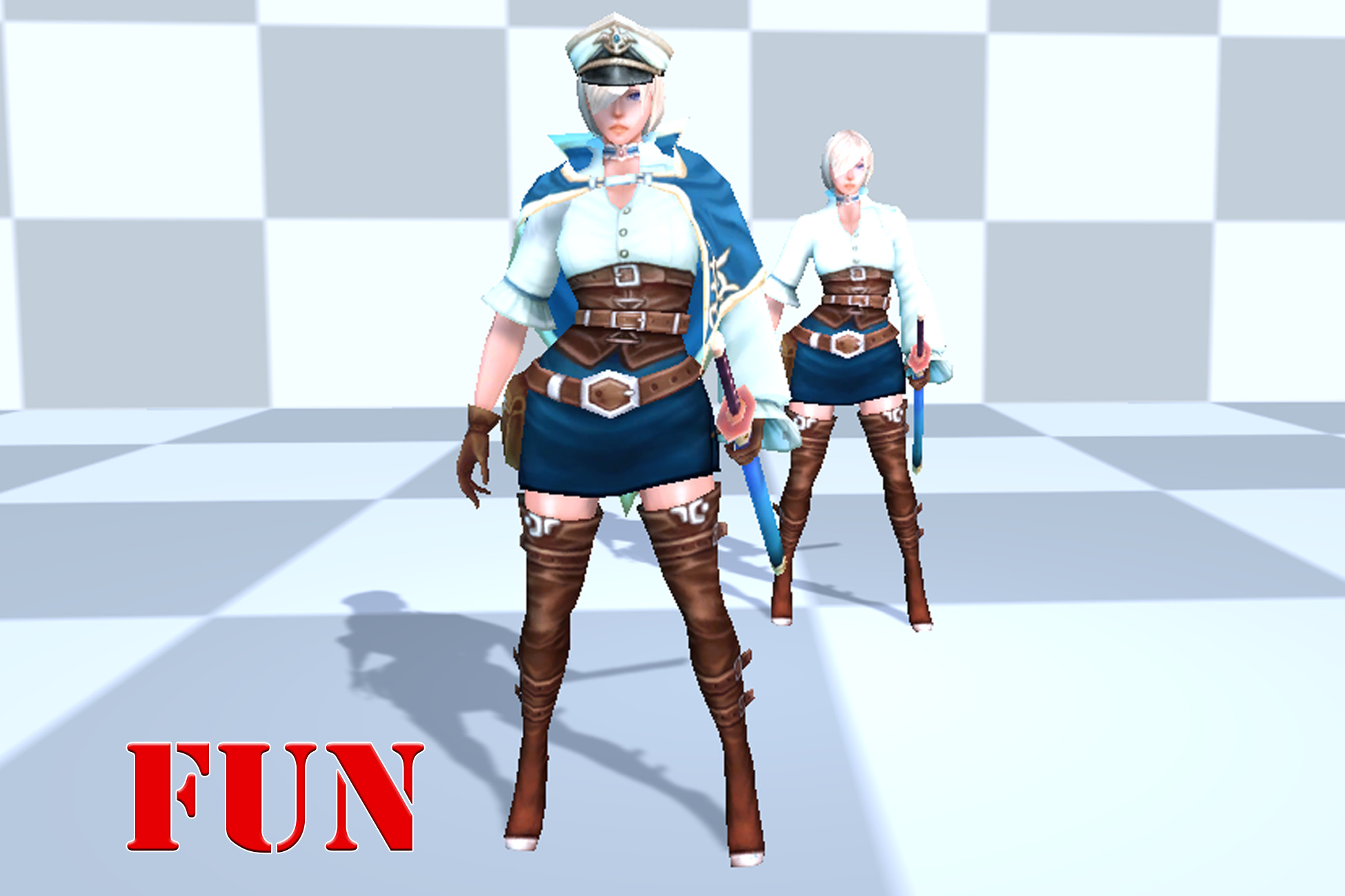 Commander woman | 3D Humanoids | Unity Asset Store
