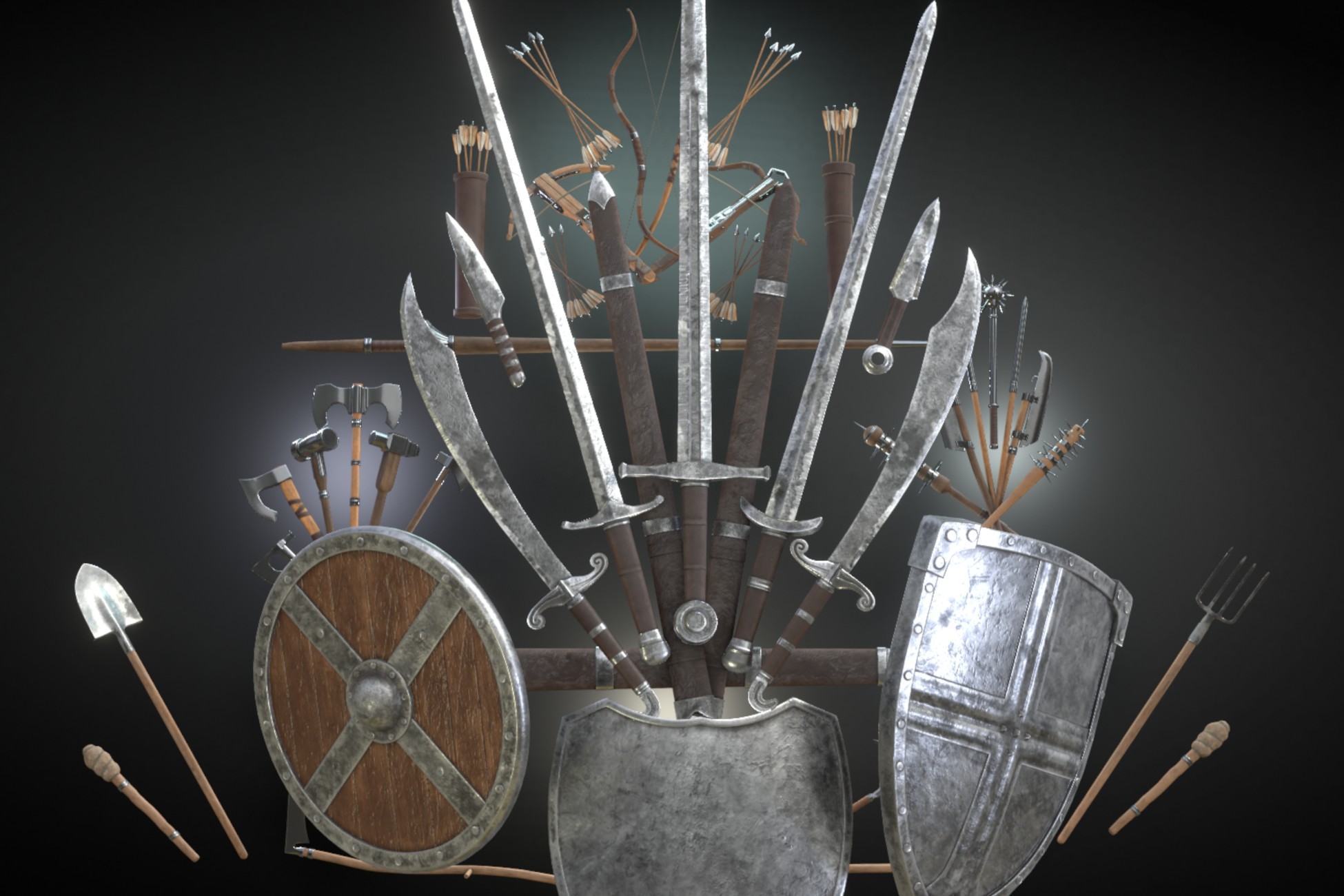 Medieval Weapons Packs | 3D Props | Unity Asset Store