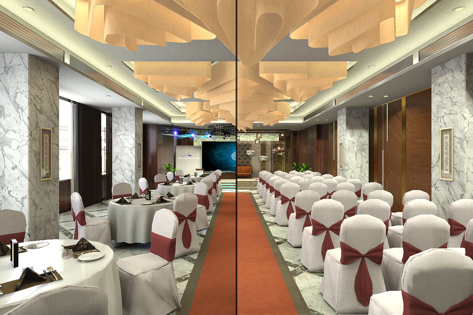 Banquet Hall_Event Hall | 3D Environments | Unity Asset Store