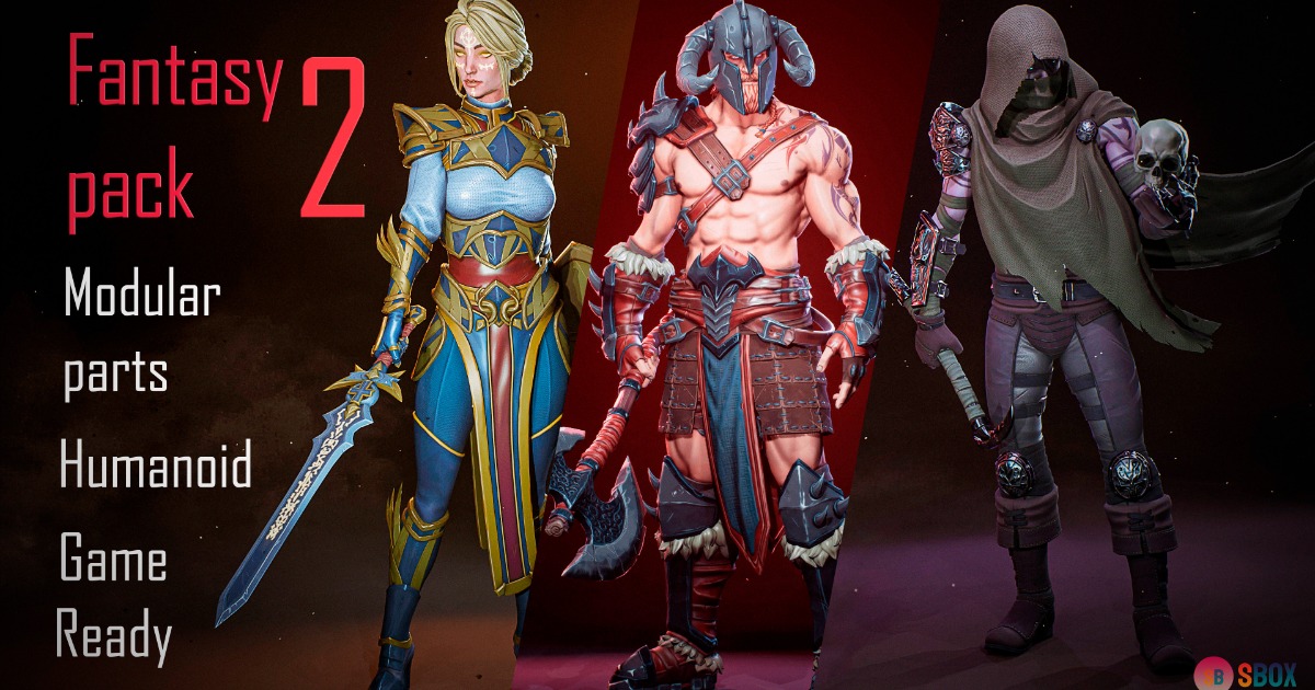 Fantasy Pack 2 | Characters | Unity Asset Store