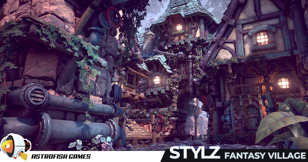 STYLZ - Fantasy Village | 3D Fantasy | Unity Asset Store