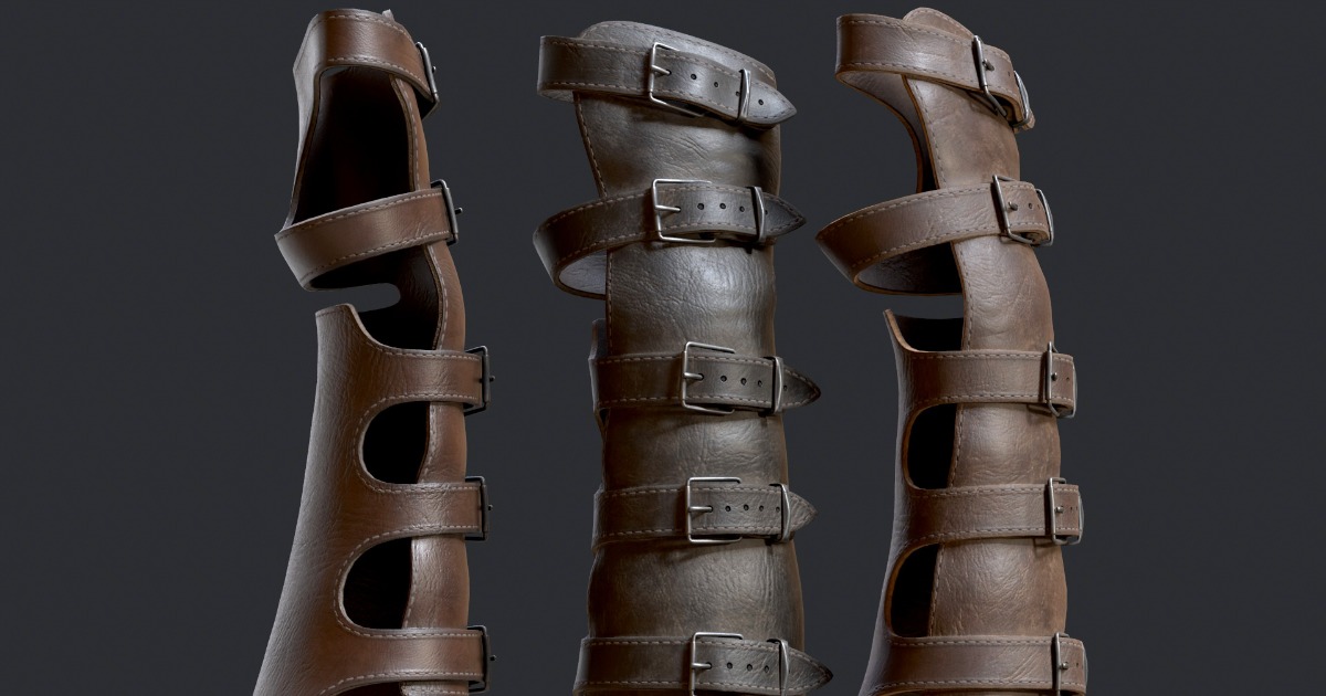 Hand Brace Leather | Props | Unity Asset Store