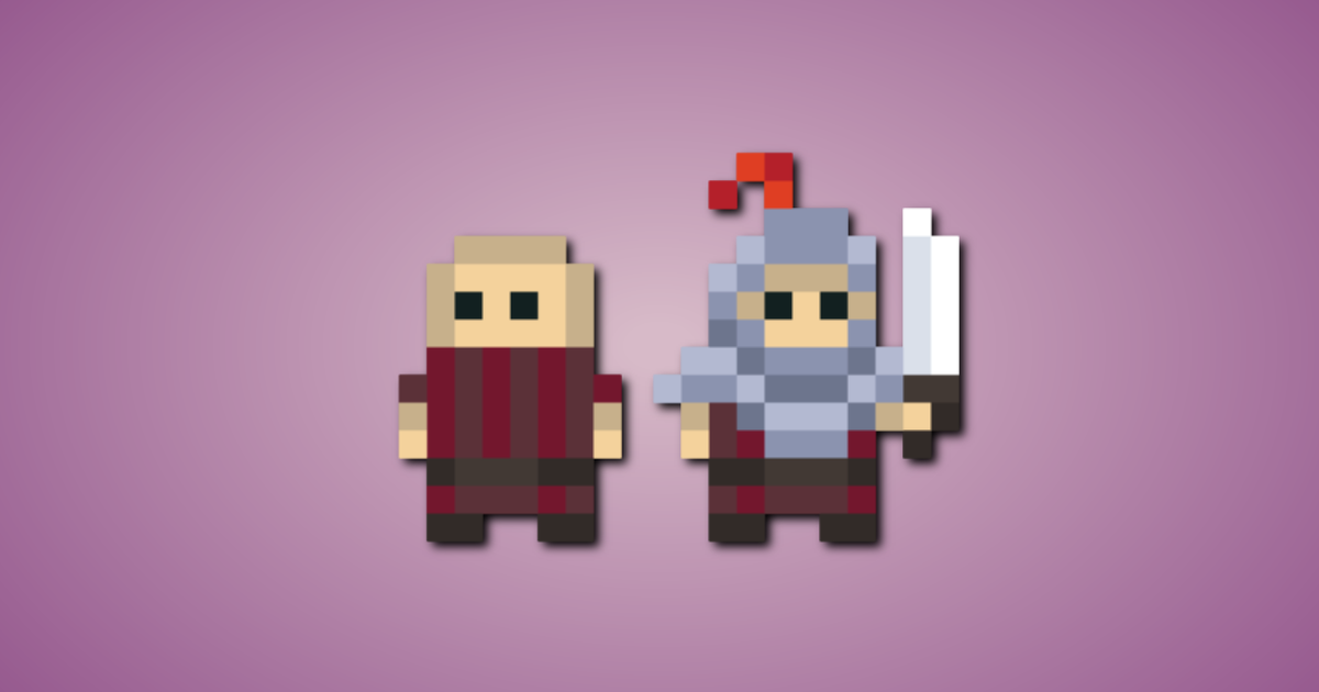 2D Pixelated Characters - Medieval / Fantasy - 01 | 2D Characters ...