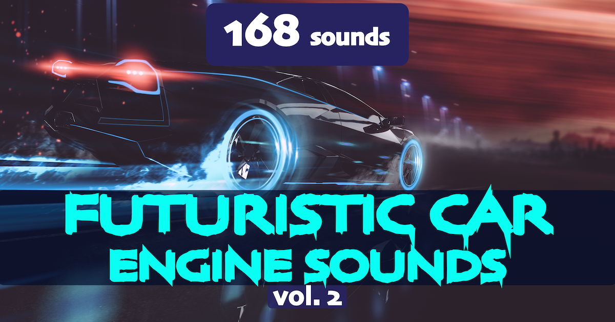 Futuristic Car Engine Sounds Vol. 2 | 交通工具 音效 | Unity Asset Store