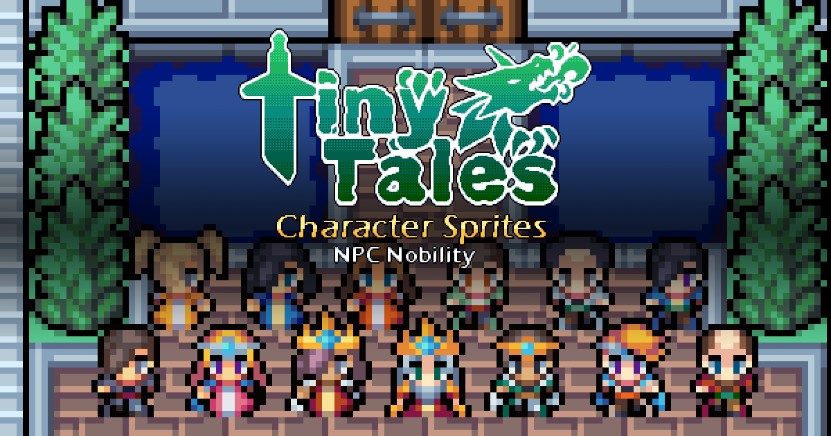 Tiny Tales: Human NPC Nobility Sprite Pack | 2D Characters | Unity ...