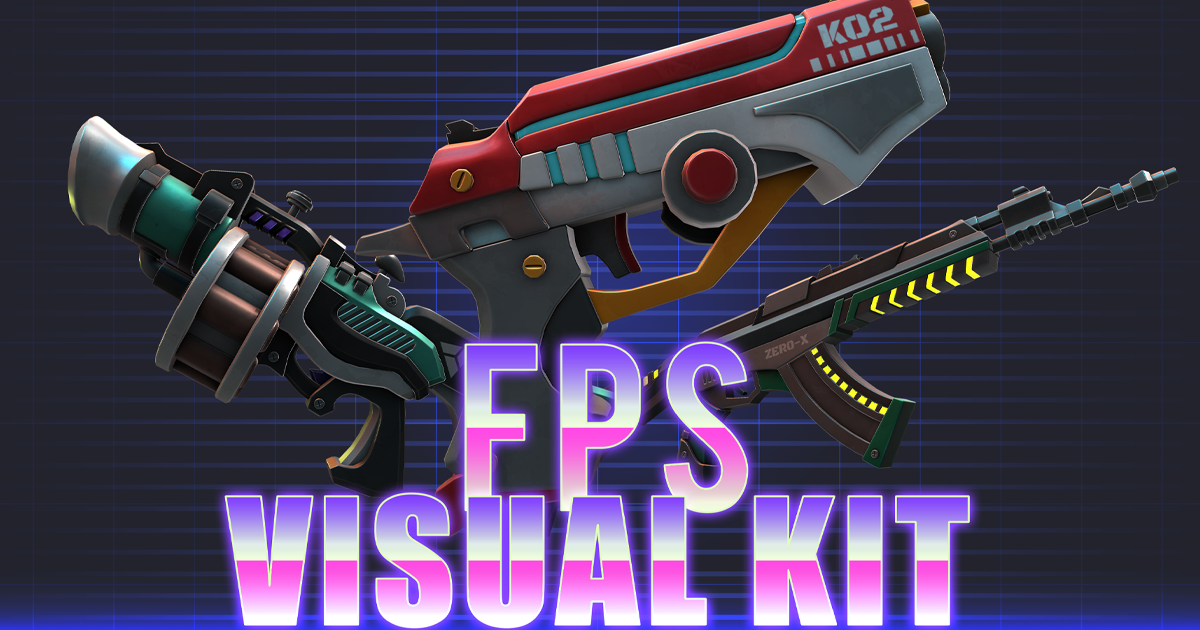 FPS Visual Kit - Stylized Guns & VFX! | Packs | Unity Asset Store