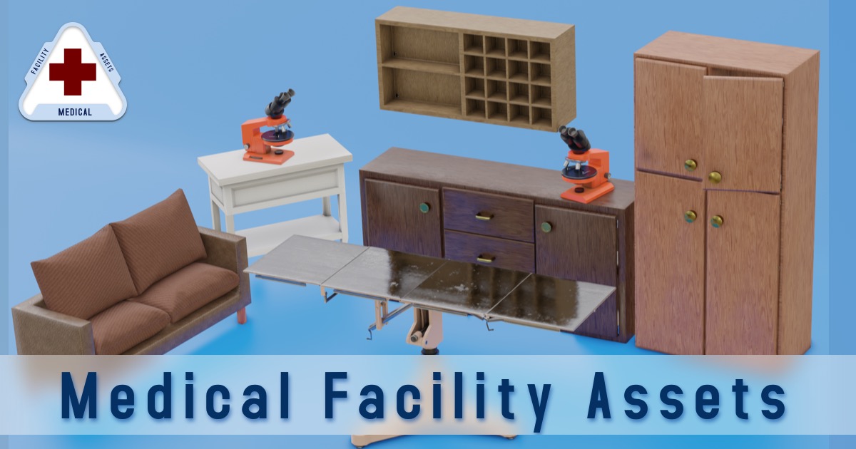 Medical Facility Assets | 3D Furniture | Unity Asset Store