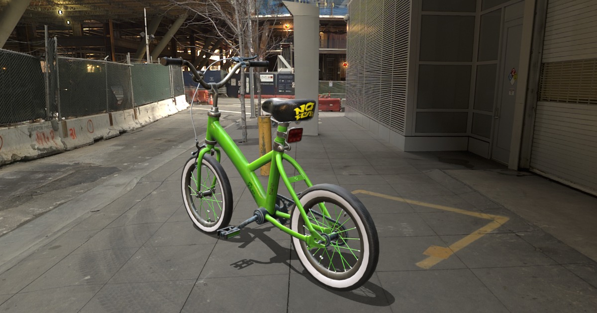 Green Bmx | 3D Land | Unity Asset Store
