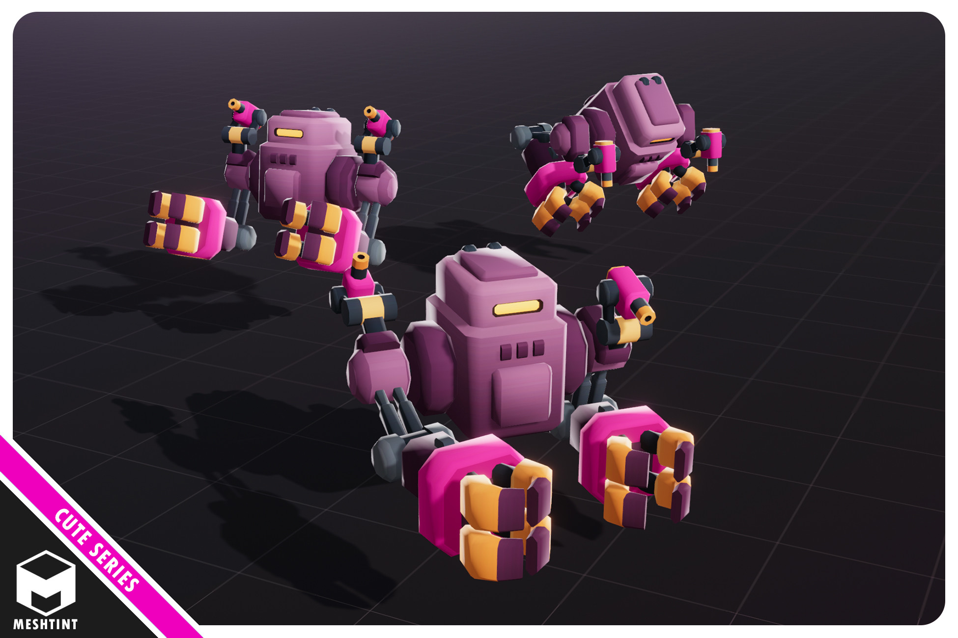 Gripper Robot Cute Series | 3D Robots | Unity Asset Store