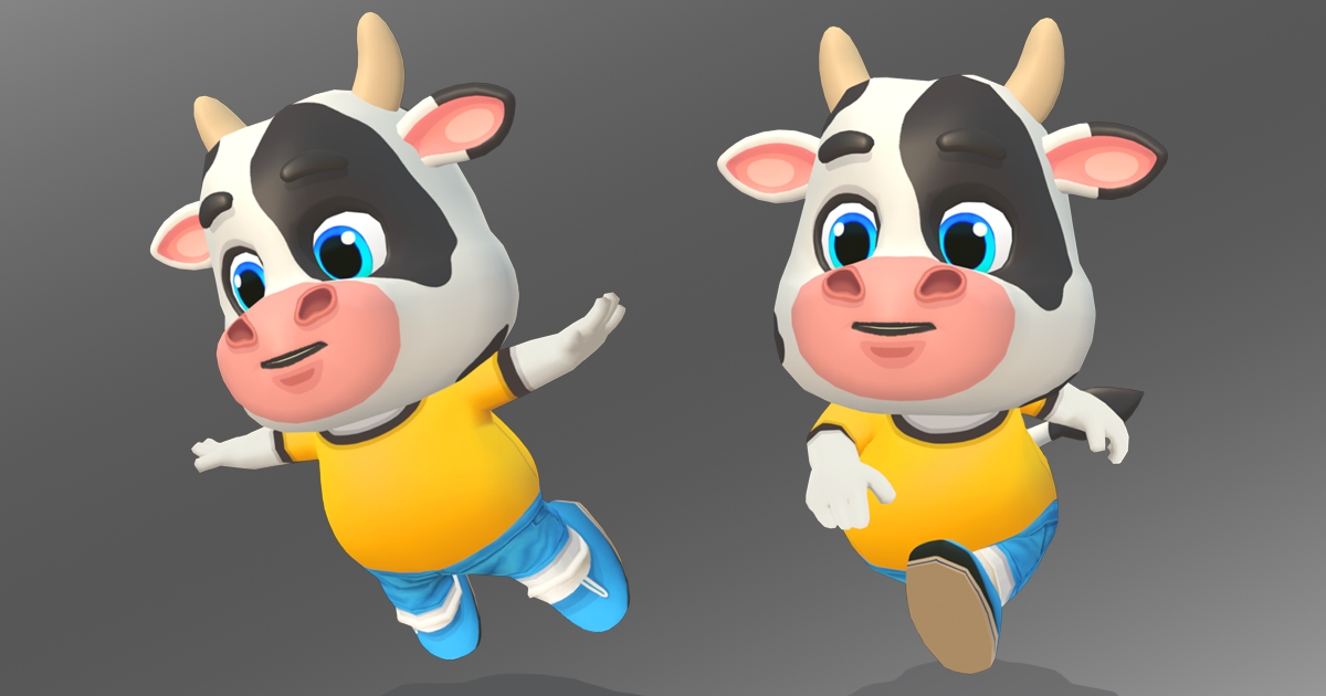 Cow Bull Oxen Animated | Characters | Unity Asset Store