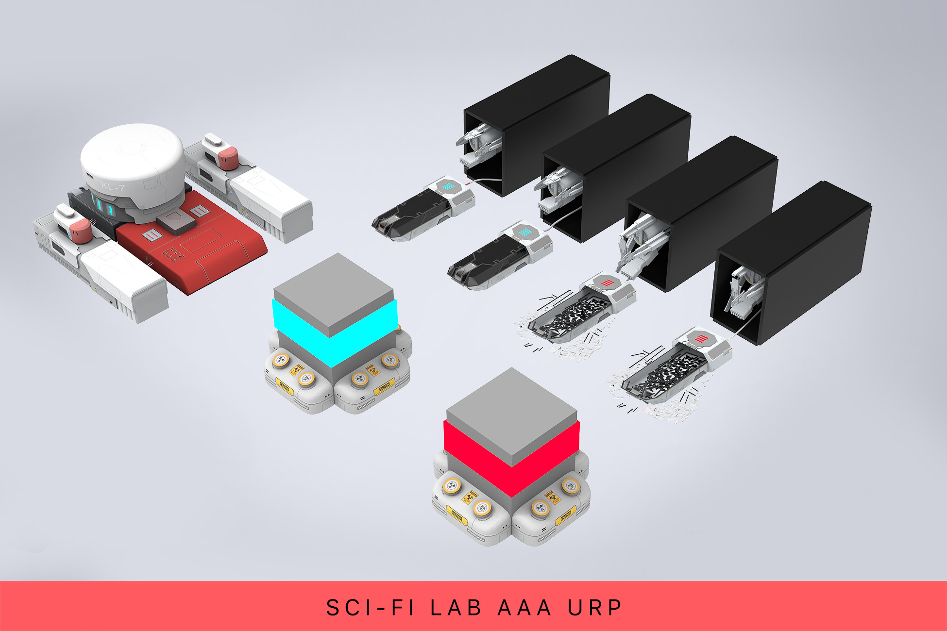 Sci-Fi Lab AAA URP | 3D Sci-Fi | Unity Asset Store