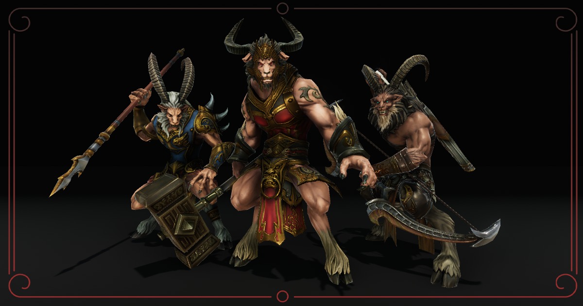 Goat-Men Bundle | キャラクター | Unity Asset Store