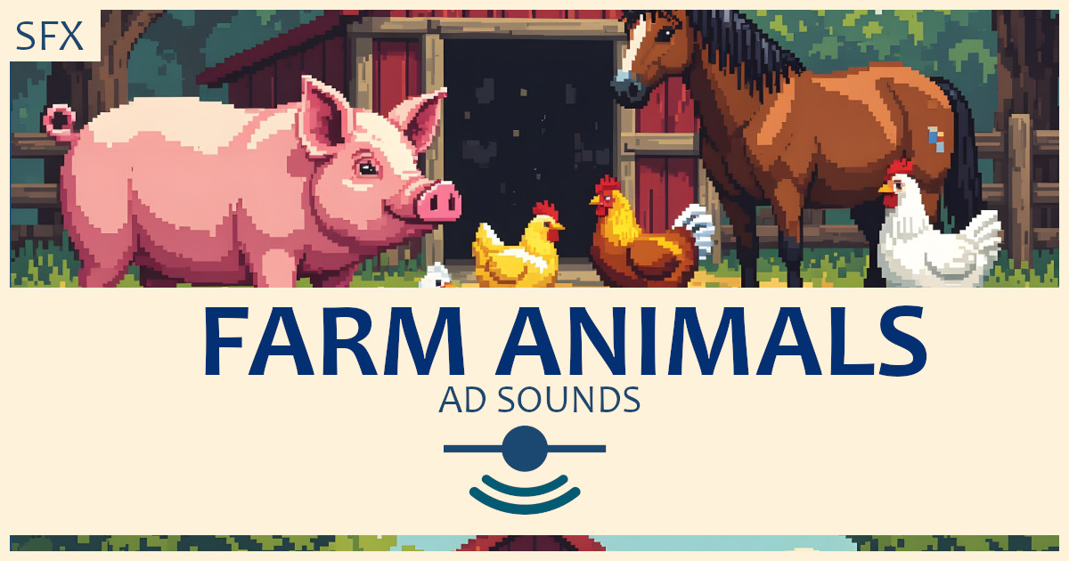Farm Animals - Sound Effects | Animals Sound FX | Unity Asset Store