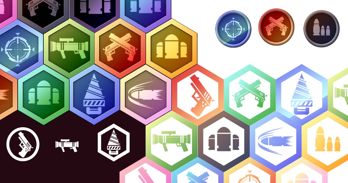 Weapon and Job Icon Vol6 | 2D 아이콘 | Unity Asset Store