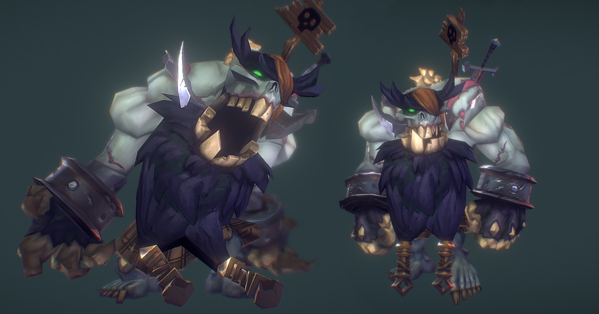 Zombie Boss - Hand Painted Series | 3D Creatures | Unity Asset Store