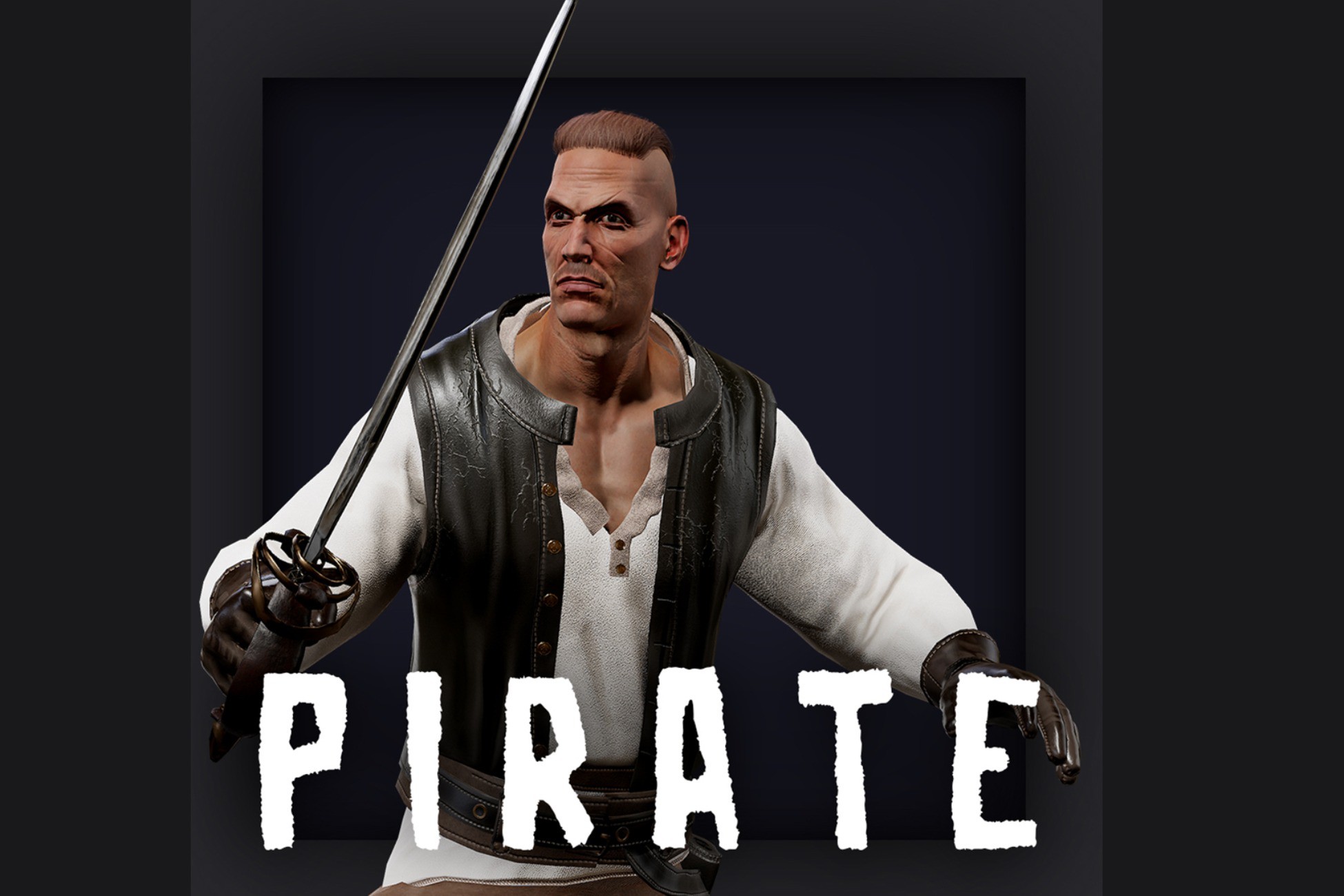 PIRATE_R6 | 3D 휴머노이드 | Unity Asset Store