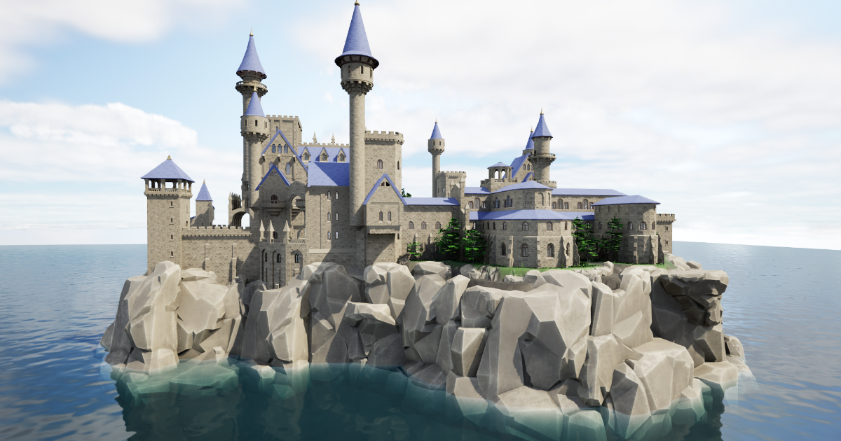 Stylish Castle Collection | 3D Fantasy | Unity Asset Store