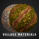 Stylized Village Materials Pack