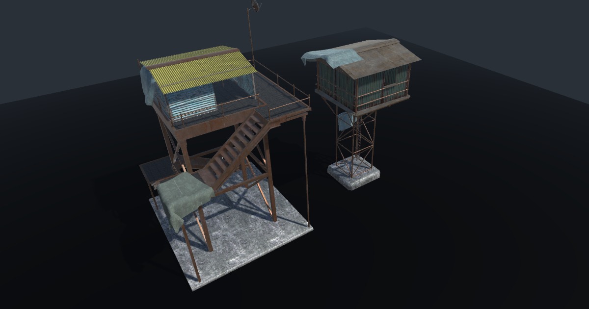 Safehouse Towers Free | 3D Environments | Unity Asset Store