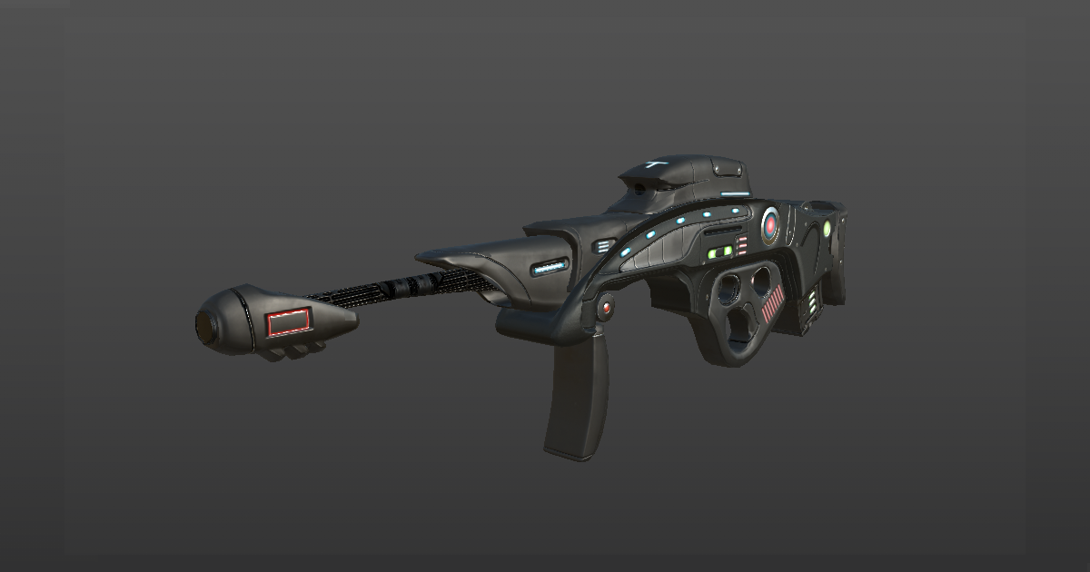 SCi-FI GUN 2.0 | 3D Guns | Unity Asset Store