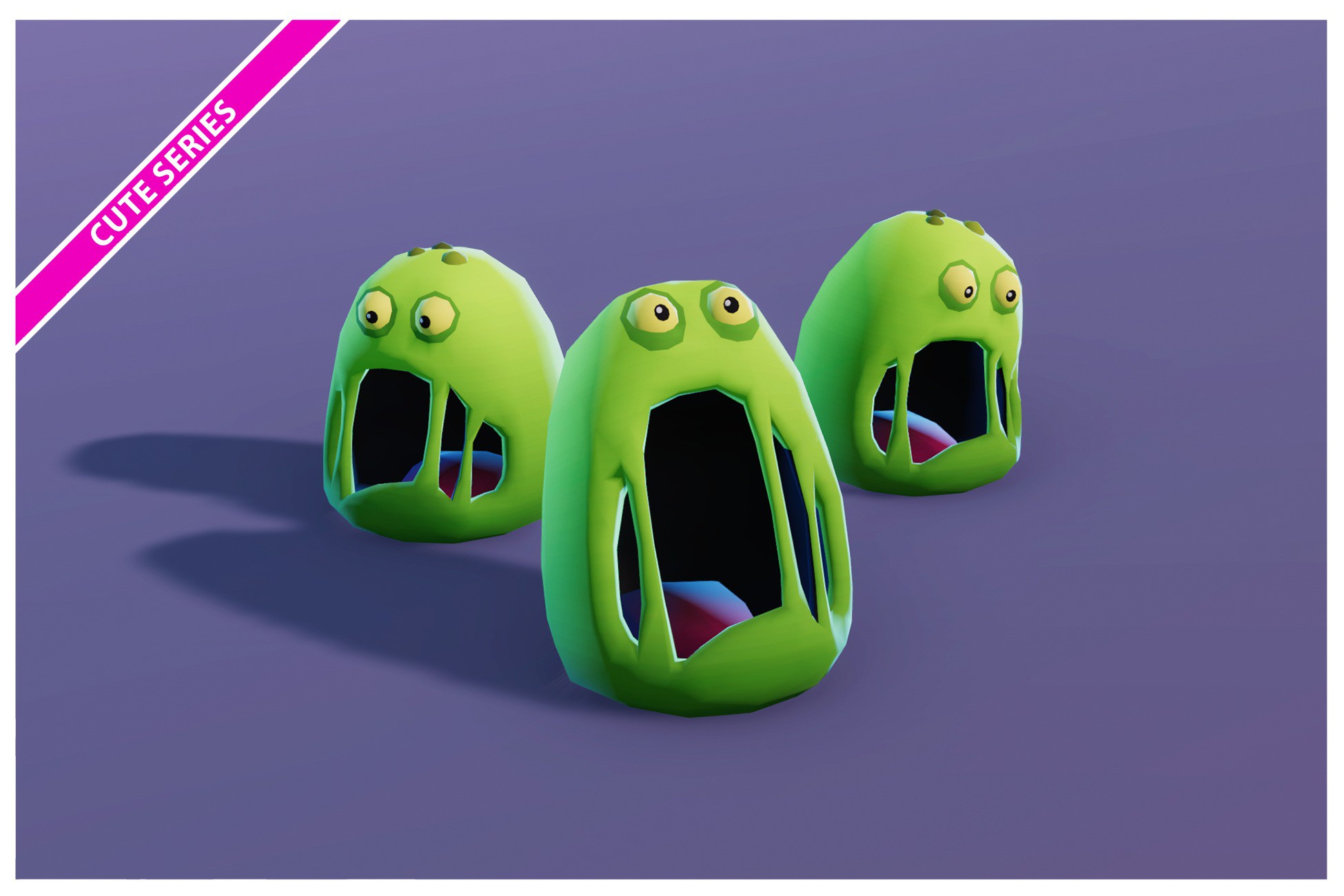 Slime Monster Cute Series | 3D Creatures | Unity Asset Store