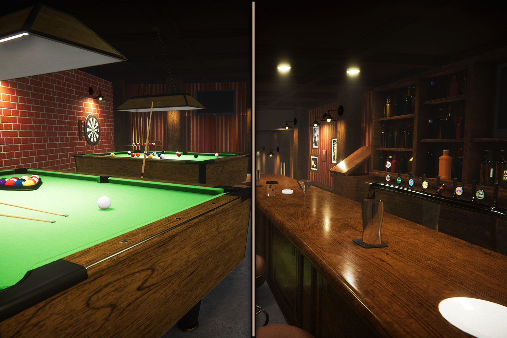 Sport Bar (HDRP) | 3D Environments | Unity Asset Store