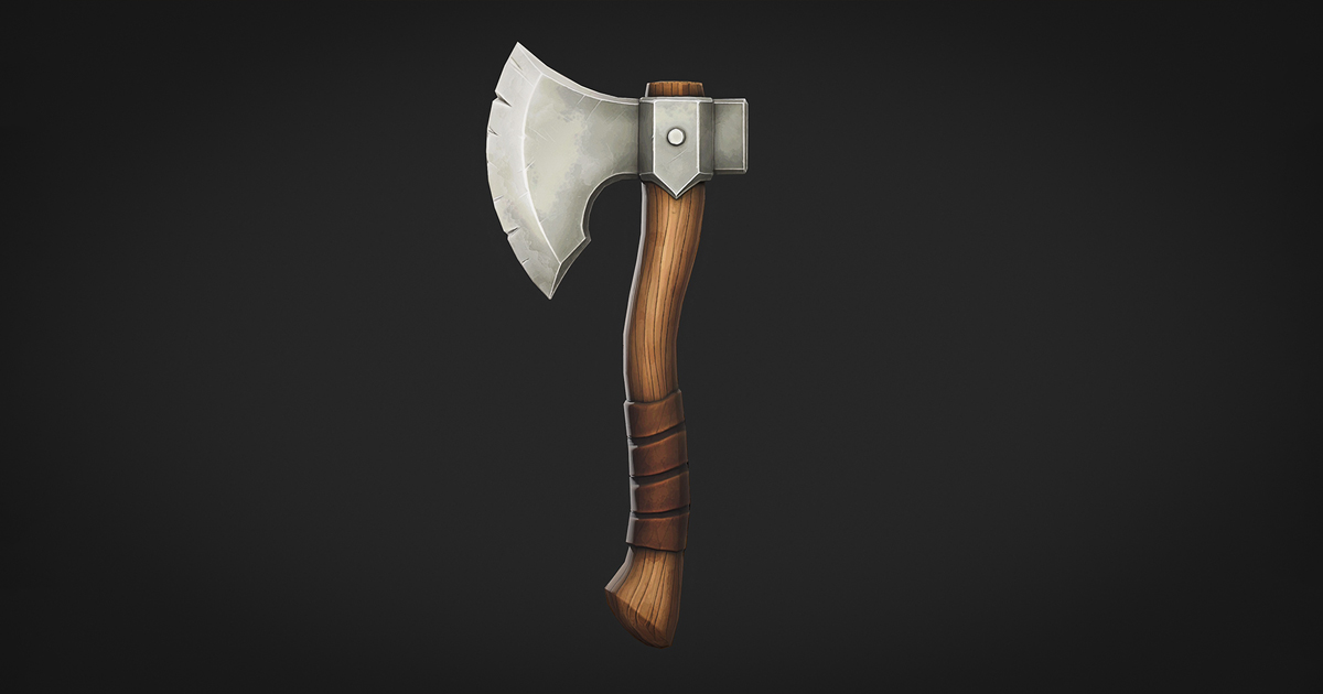 Metal Axe - Game Ready Weapon | 3D Weapons | Unity Asset Store