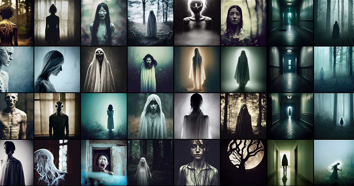 Halloween Haunts - Ghosts & Ghouls Icon Pack for RPG / Fantasy Games ...