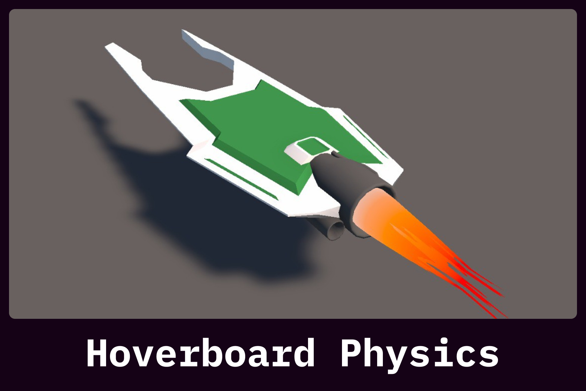 Hoverboard Physics - Hover System and Hover Craft for URP | 물리엔진 | Unity Asset Store
