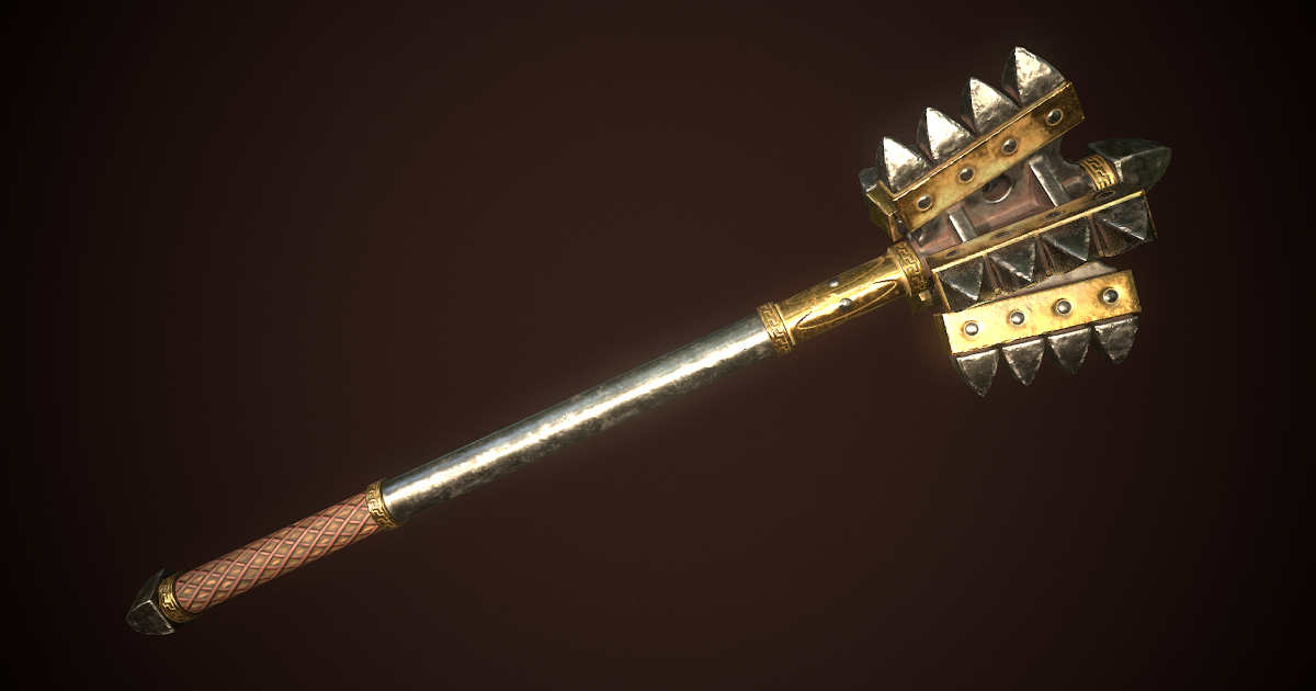 Mace 3 | 3D Weapons | Unity Asset Store