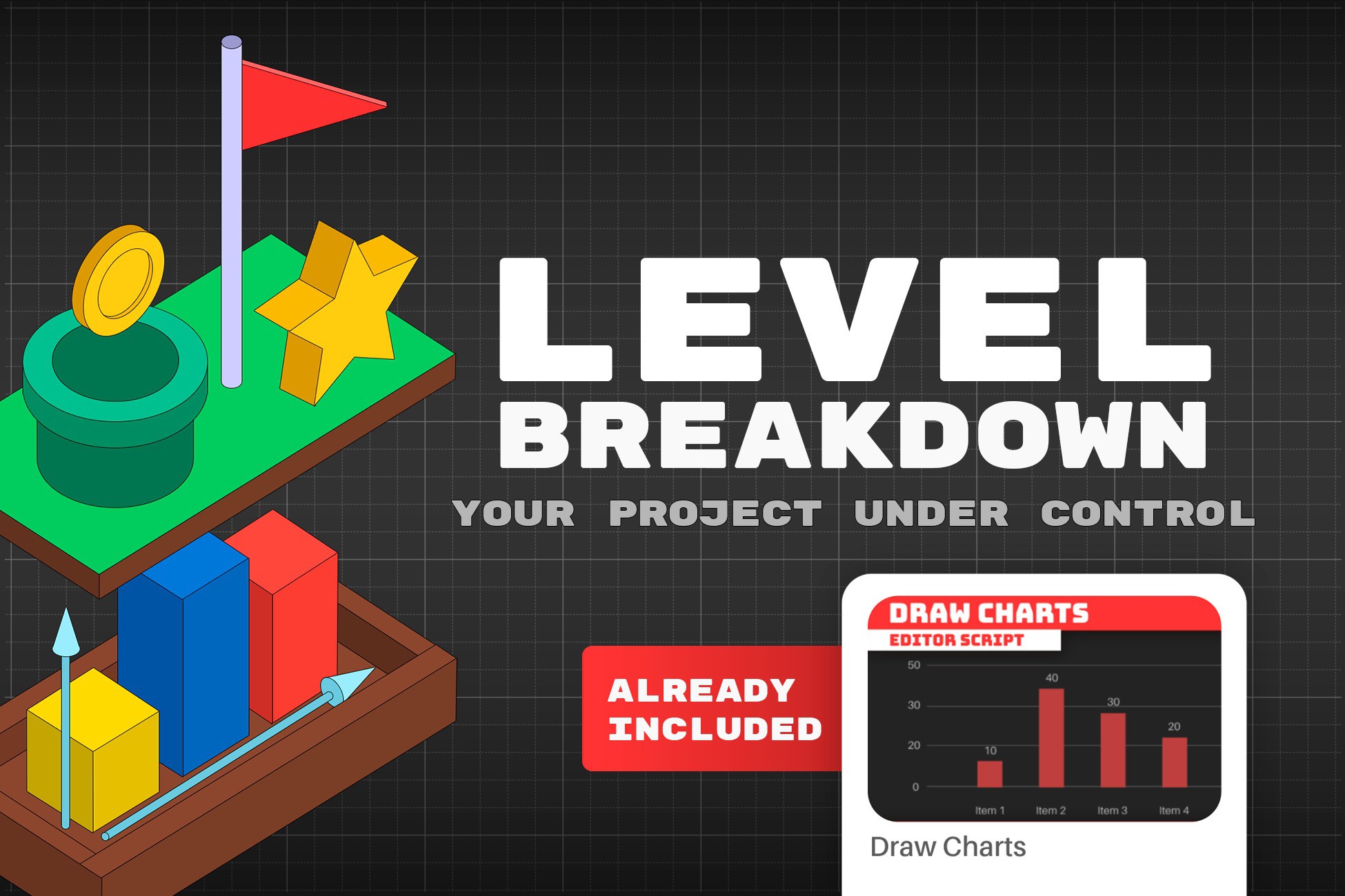 Level Breakdown by Raphael Souza Tools