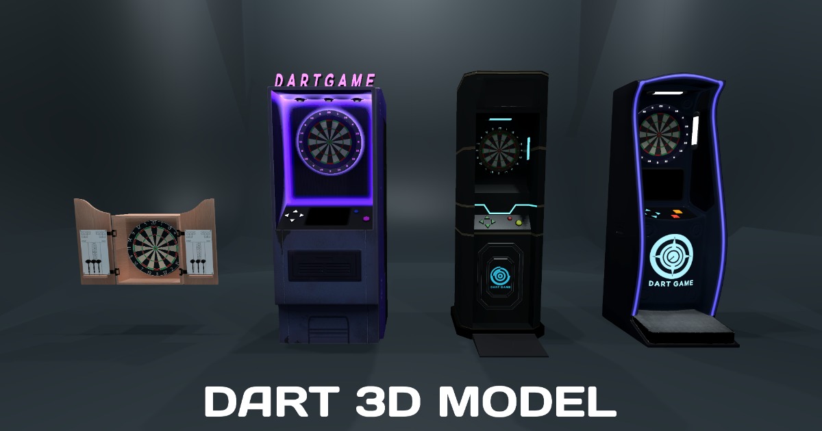 Dart 3D Models | 3D Interior | Unity Asset Store Dart 3D Models | 3D Interior | Unity Asset Store