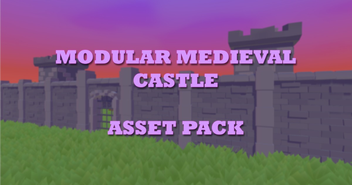 Simple Modular Castle Assets | 3D 소품 | Unity Asset Store