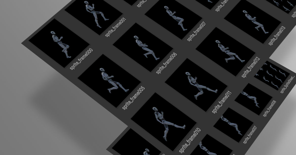 Animation to Sprite Sheet – Export animations into 2D sprite sheets ...