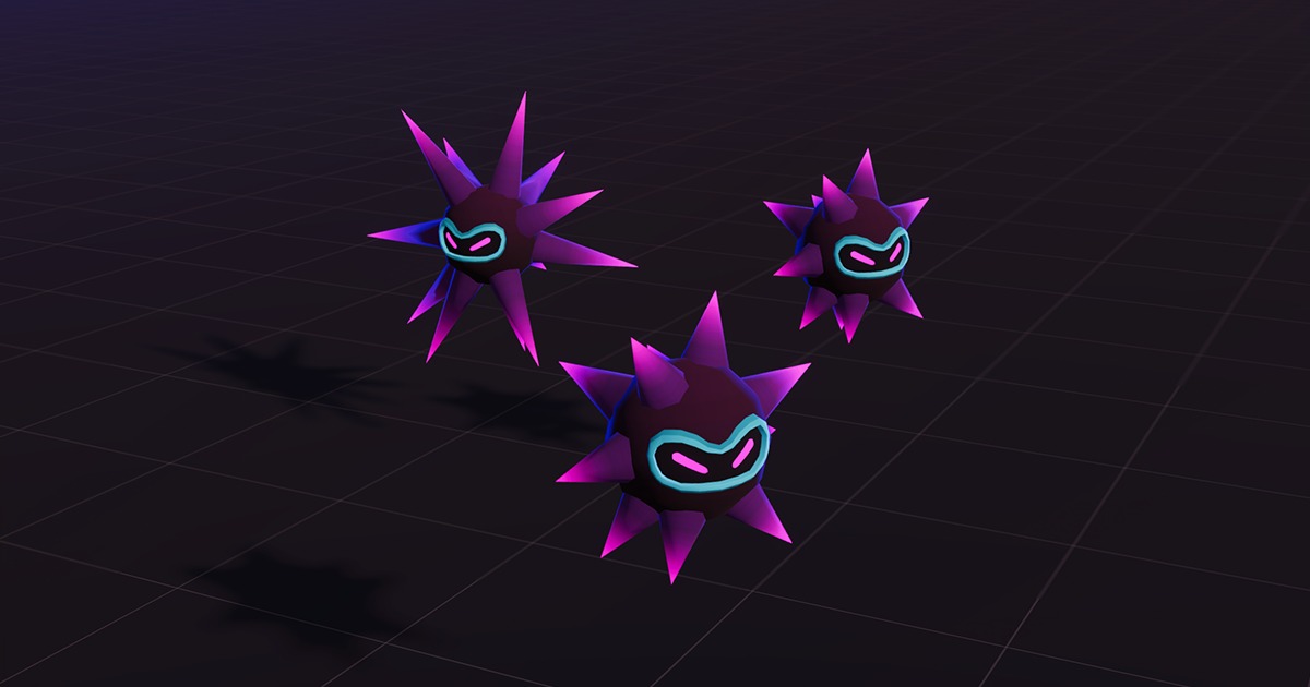 Alien Spike Cute Series | 3D Creatures | Unity Asset Store