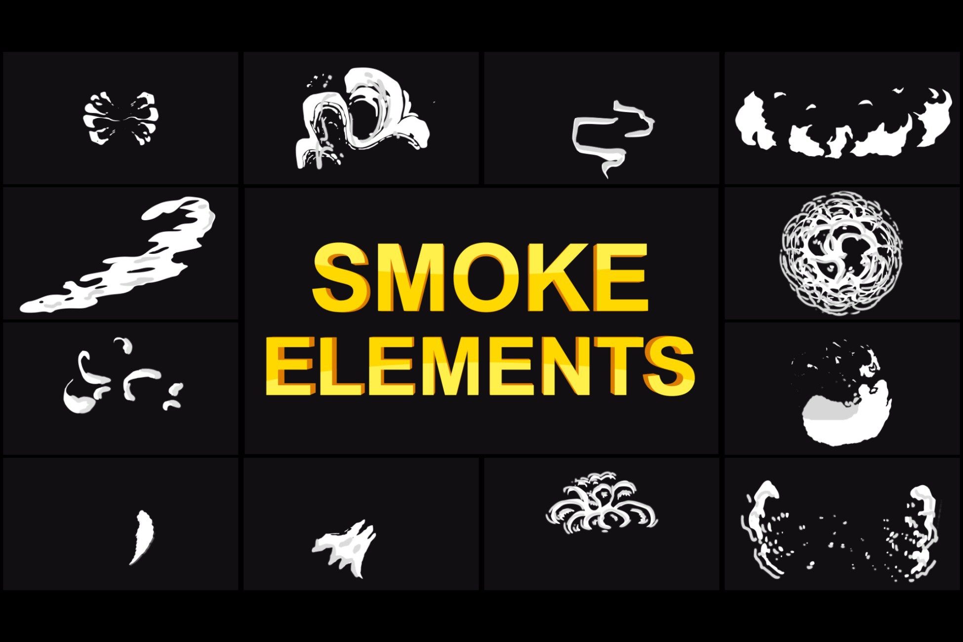 2D Smoke Elements Pack | VFX | Unity Asset Store