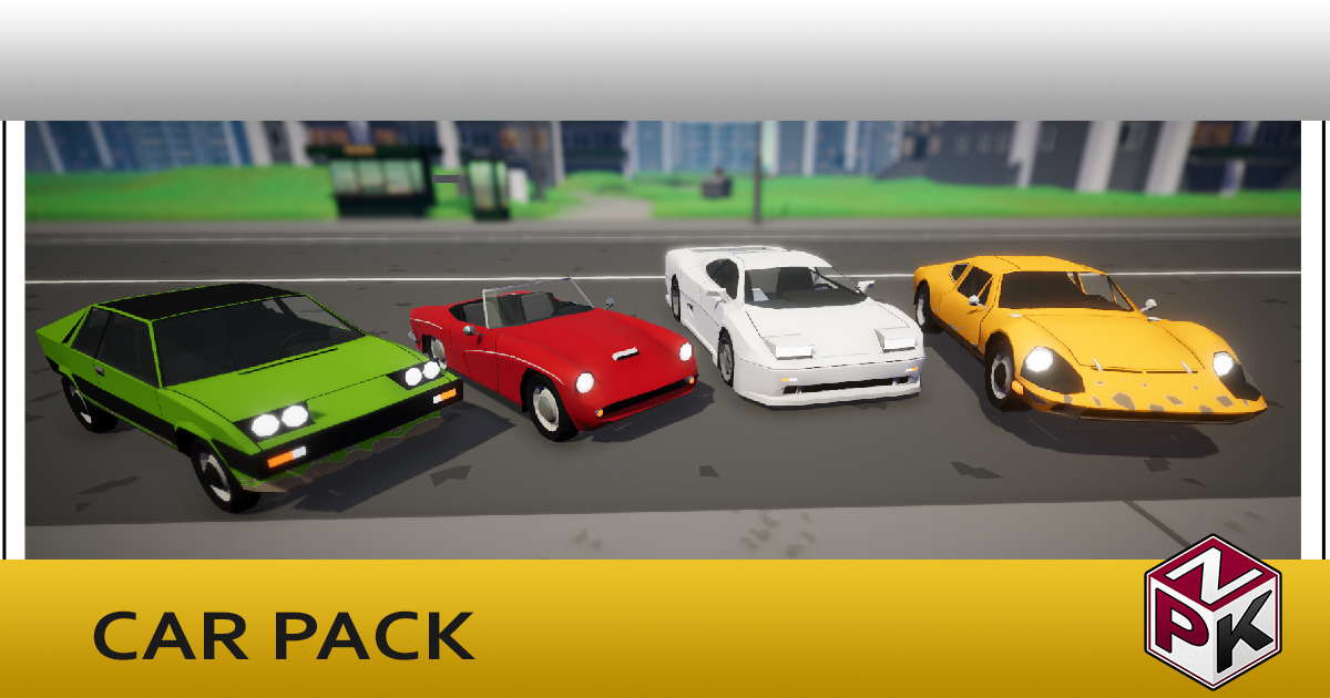 East European Low Poly Supercars & Prototypes Pack #1 | 3D Land | Unity ...